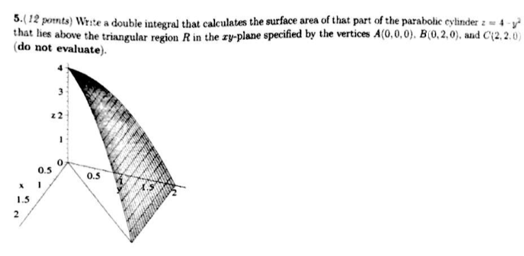 Solved Calculus III question. This is a homework question I | Chegg.com
