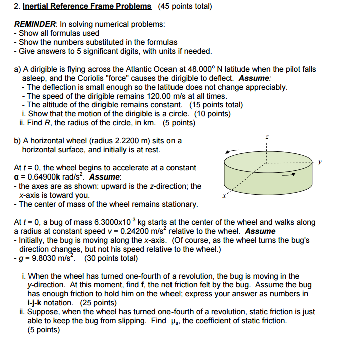 Solved In solving numerical problems: Show all formulas used | Chegg.com
