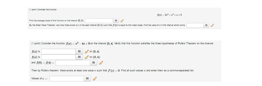 Solved Consider the function f(x) = 2x^2 + x^2 + x + 2 | Chegg.com