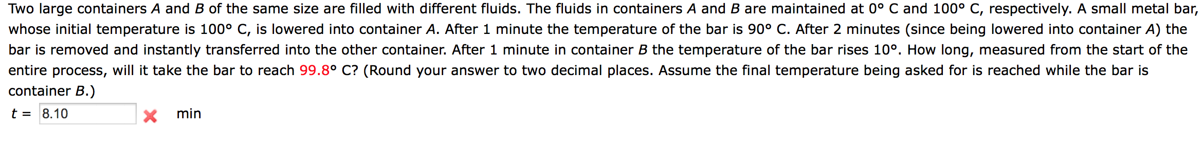 Solved Two large containers A and B of the same size are | Chegg.com