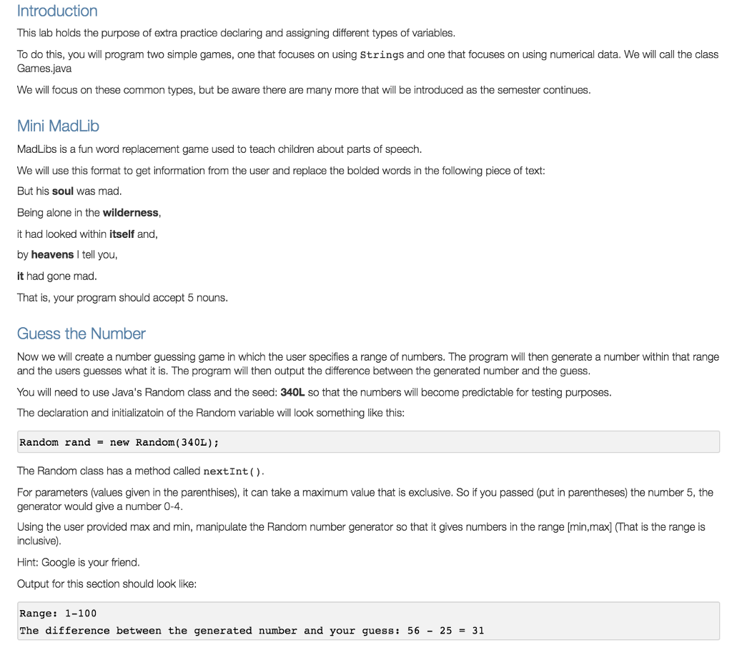 Solved I am confused on how to make this code, following the | Chegg.com