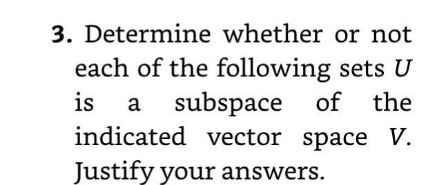 Solved 3 Determine Whether Or Not Each Of The Following