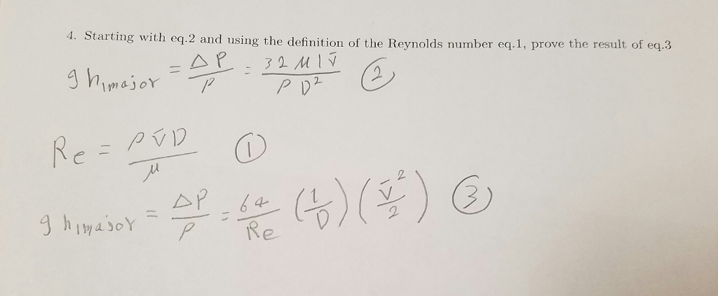Solved Starting with eq.2 and using the definition of the | Chegg.com