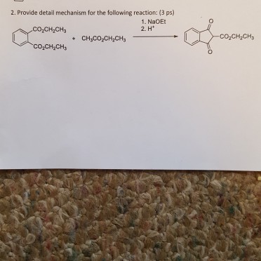 Solved Provide detail mechanism for the following reaction: | Chegg.com