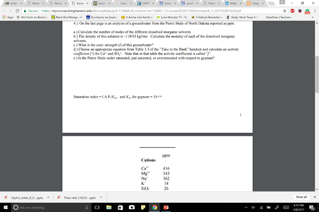 Chemistry Archive | March 08, 2017 | Chegg.com