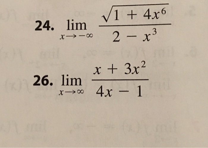Solved Find the limit or show that it does not exist lim_x | Chegg.com