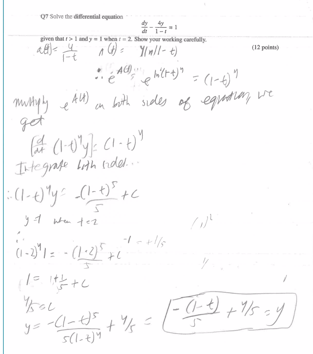 Solved I got this marked wrong on a test but I thought I | Chegg.com