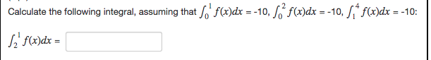 Solved Calculate the following integral, assuming that | Chegg.com