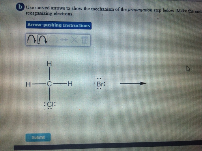 Solved Use curved arrows to show the mechanism of the | Chegg.com