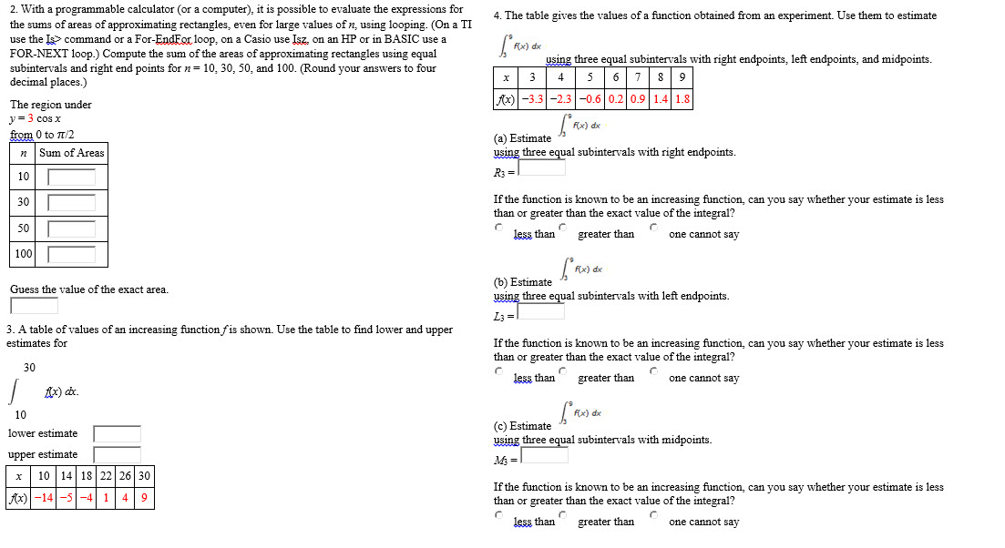 Solved With a programmable calculator (or a computer), it is | Chegg.com