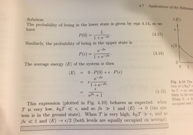 Solved Example 4.3 The two state system The first example is | Chegg.com