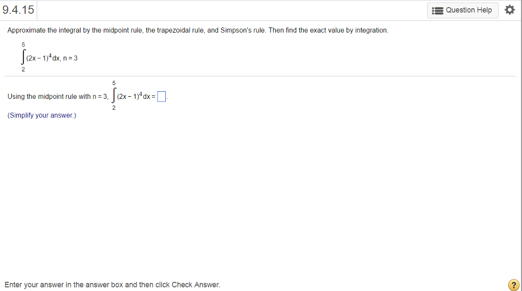 Solved 9.4.14 Approximate the following integrals by the | Chegg.com