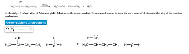 Solved 1. Acid-catalyzed dehydration of 2-butanol yields | Chegg.com