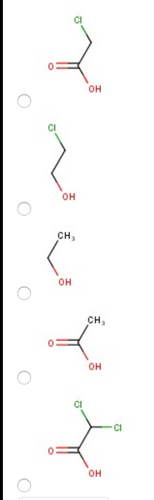 Solved Consider the structures shown below. Which of the | Chegg.com