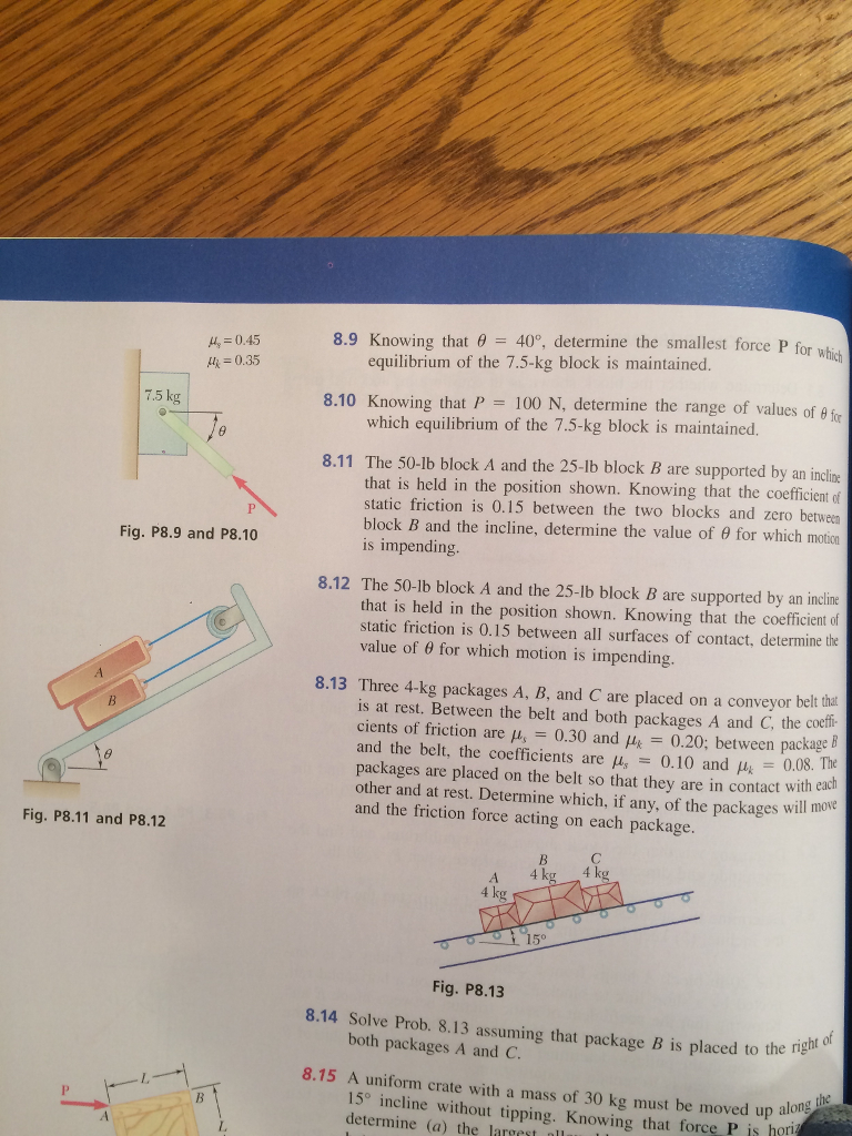 Solved 8.9 Knowing that θ = 40°, determine the smallest | Chegg.com