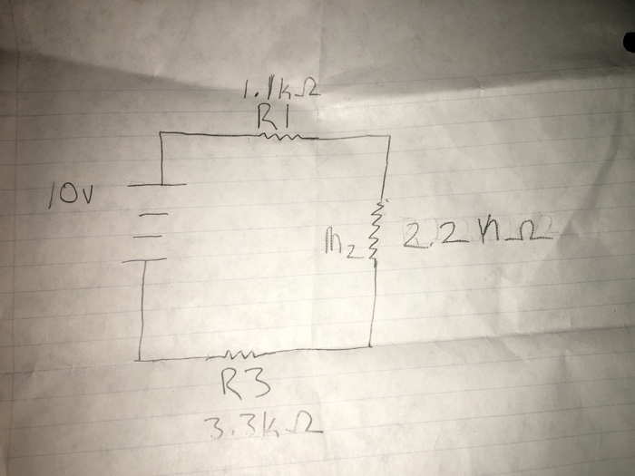 Solved Find the measures values of RT, IT, VR1, VR2, VR3, | Chegg.com