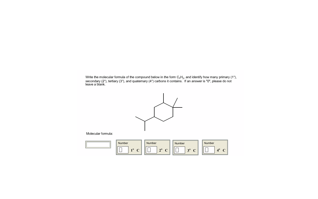 Solved Write Molecular Formula Of The Compound Below In The Chegg Solved Write Molecular Formula Of The Compound Below In The Chegg