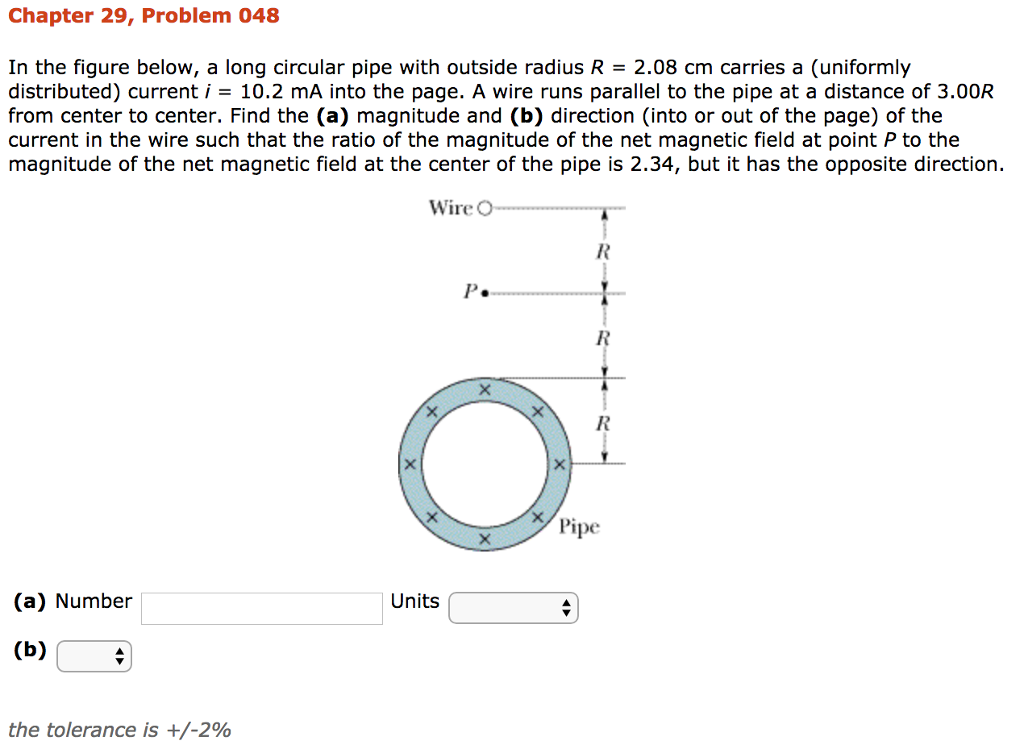 Solved Chapter 29, Problem 048 In the figure below, a long | Chegg.com