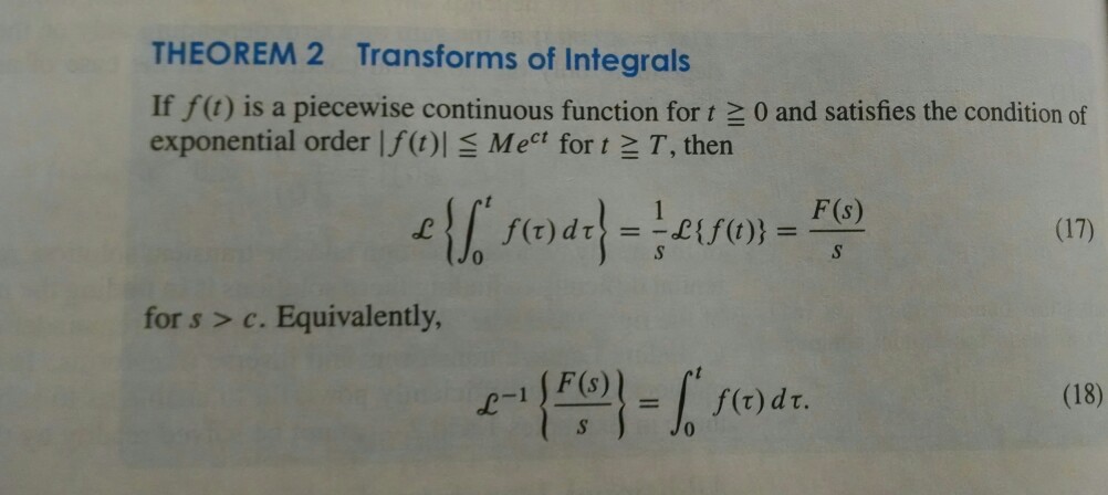 Solved 4. (20 points) Apply Theorem 2 of S7.2 to compute the | Chegg.com