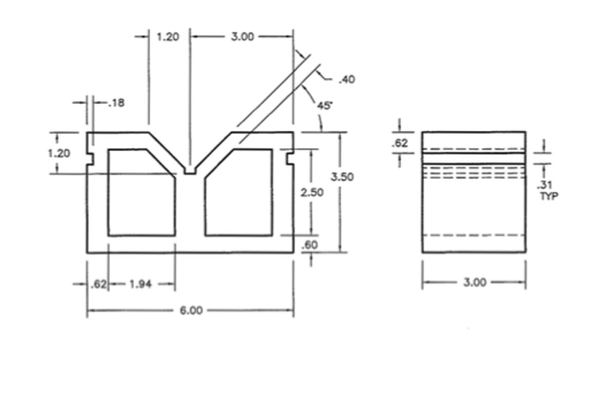 Drawings should be properly dimensioned Use | Chegg.com