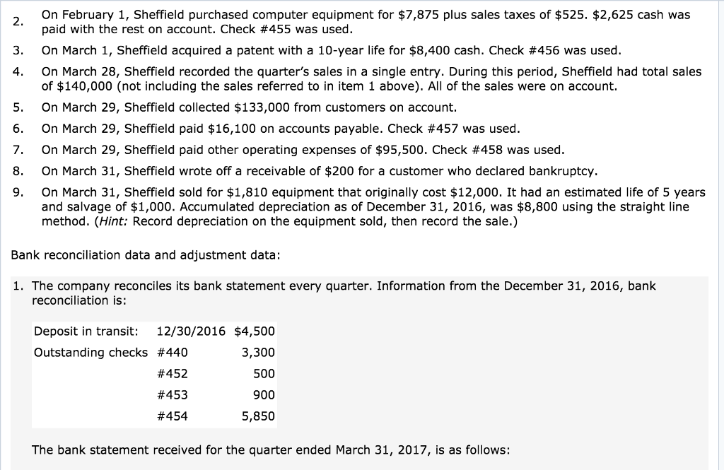 Solved Comprehensive Accounting Cycle Review 9-2 (Part Level | Chegg.com