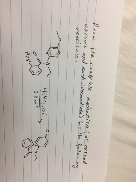 Solved Draw the complete mechanism Call curved arrows and | Chegg.com