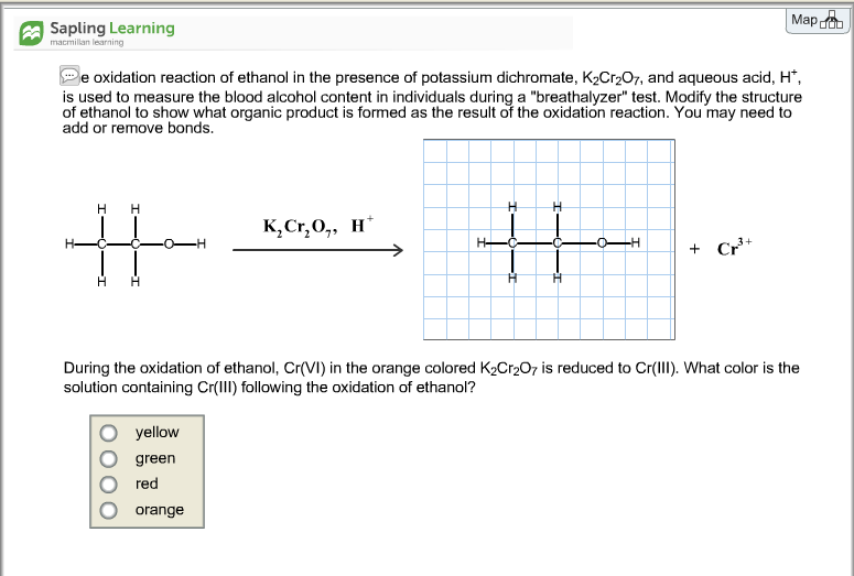 Solved: The Oxidation Reaction Of Ethanol In The Presence ... | Chegg.com