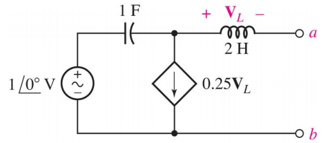 Solved In the Circuit, determine the Thevenin equivalent | Chegg.com