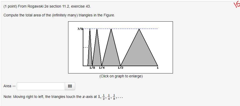 Solved (1 point) From Rogawski 2e section 11.2, exercise 43. | Chegg.com