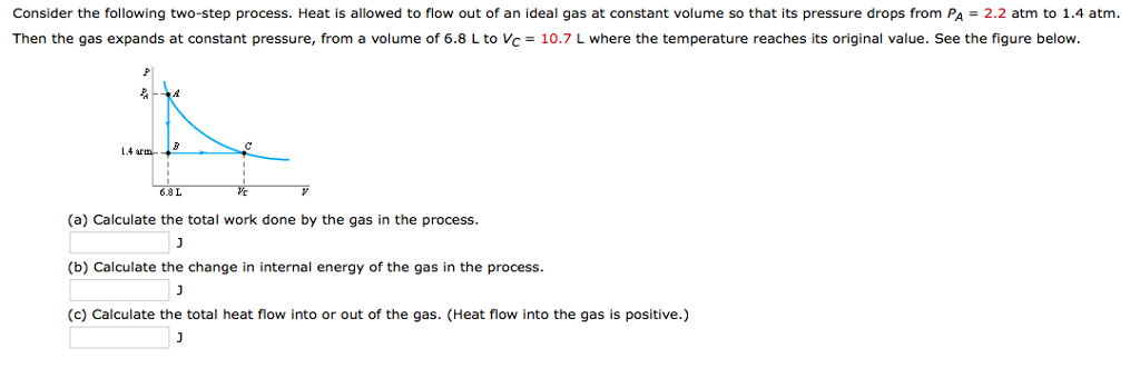 Solved Consider the following two-step process. Heat is | Chegg.com