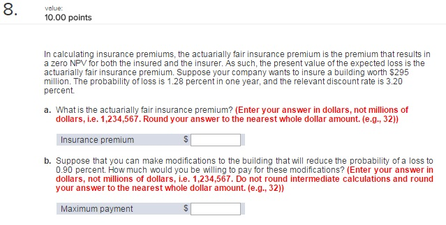 Solved In calculating insurance premiums, the actuarially | Chegg.com