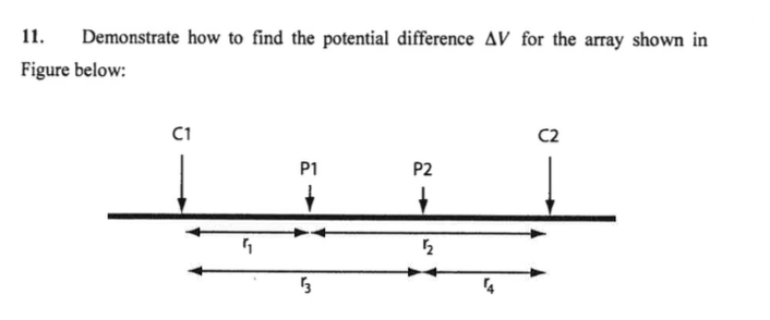 Solved Demonstrate how to find the potential difference | Chegg.com