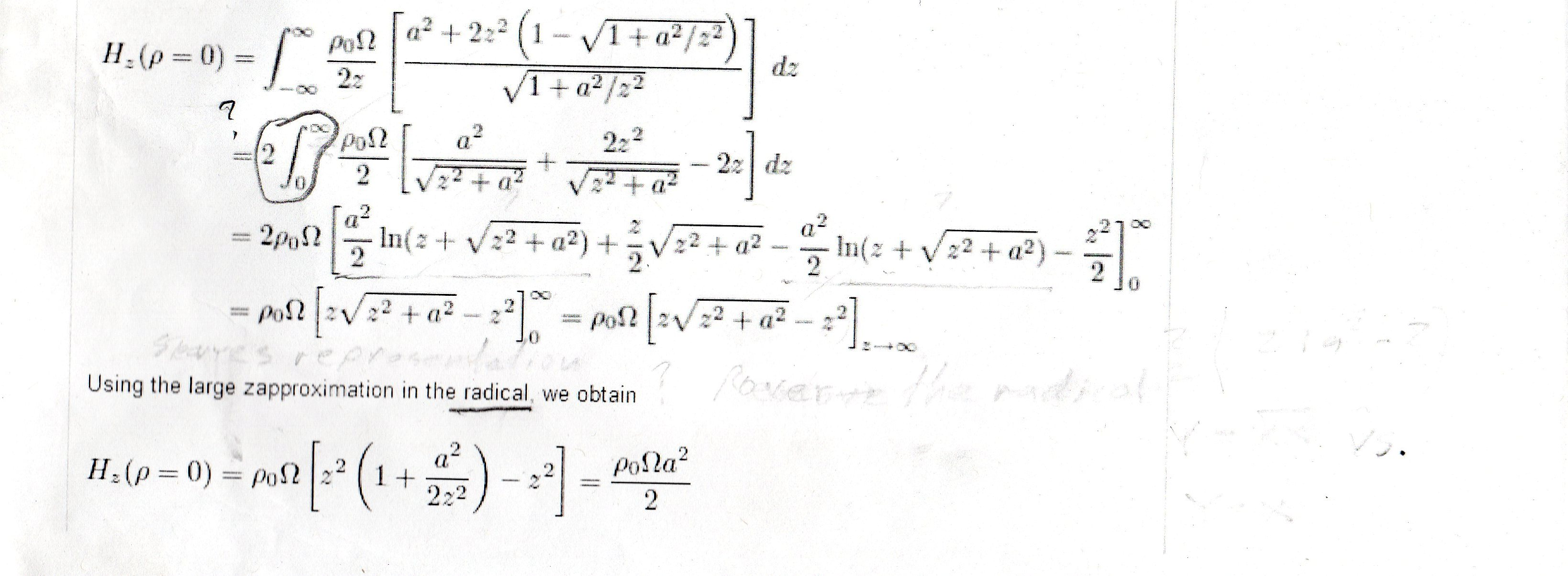 Solved Justify changing lower limits of integration. to 0 | Chegg.com