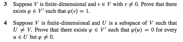 Suppose V is finite-dimensional and v V with v 0. | Chegg.com