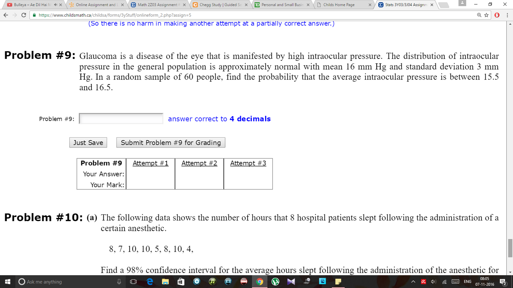 Solved and x Math 2203 Assignment x C Chegg Study Guided S x | Chegg.com