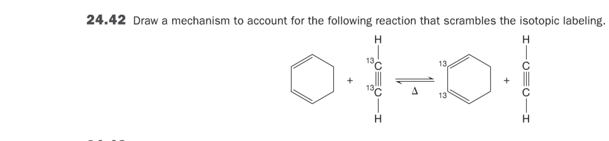 Solved Draw a mechanism to account for the following | Chegg.com