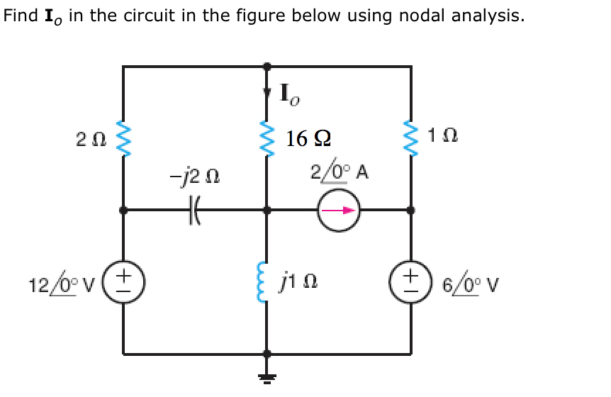 Solved Find I_0 in the circuit in the figure below using | Chegg.com