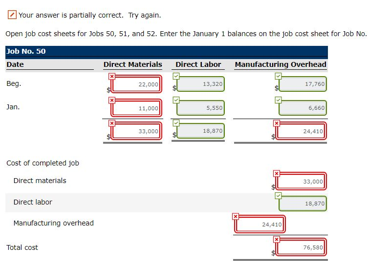 Solved Question 1 Lott Company uses a job order cost system | Chegg.com