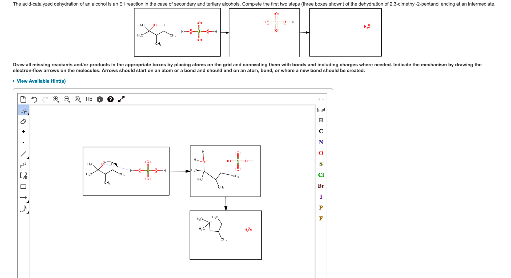 Solved The acid-catalyzed dehydration of an alcohol is an E1 | Chegg.com