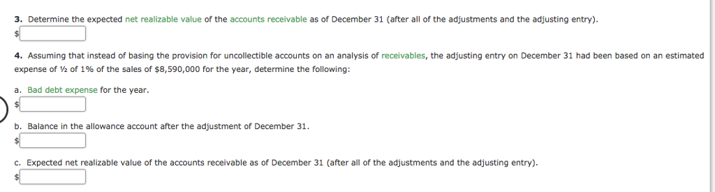 Solved Allowance method entries The following transactions | Chegg.com