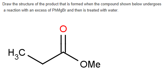 Solved Draw The Structure Of The Product That Is Formed When