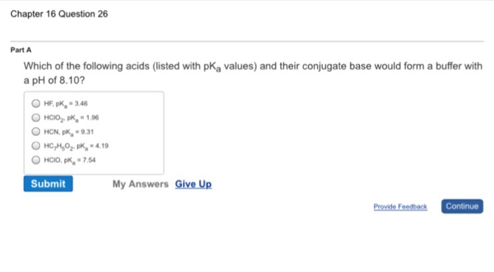 Solved Part A Calculate the pH of a buffer solution that is | Chegg.com