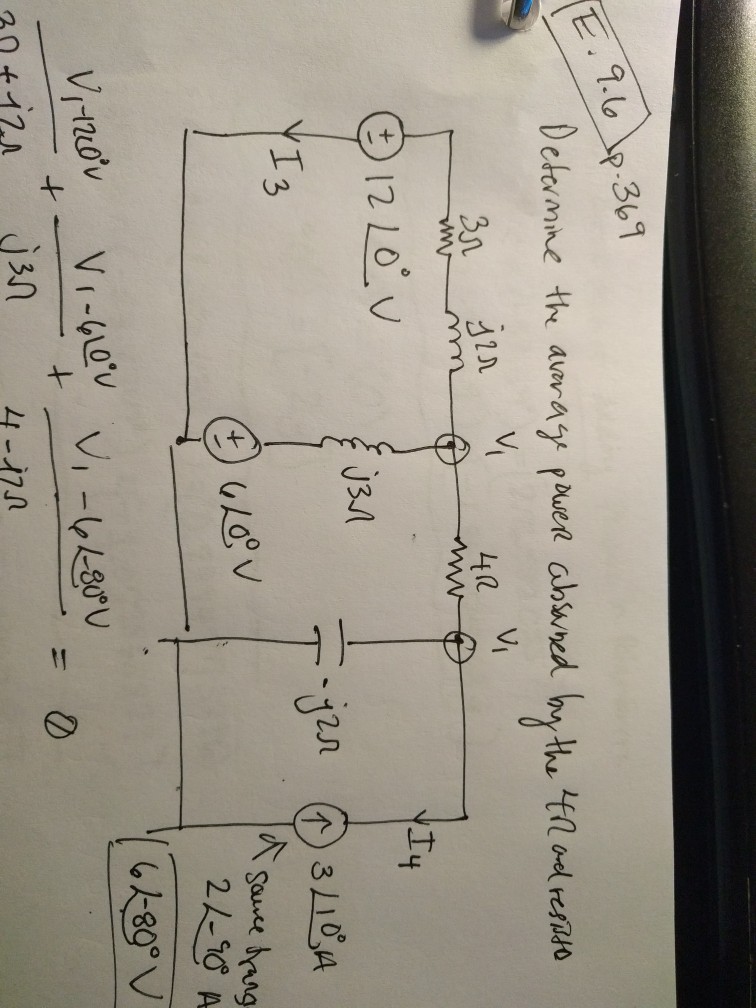 Solved please solve this using KVL method I already did | Chegg.com