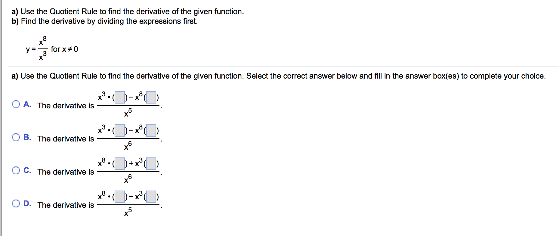 Solved a) Use the Product Rule to find the derivative of the | Chegg.com