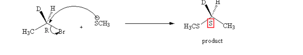 Solved D H H3C SCH3 CH3 H3CS product | Chegg.com