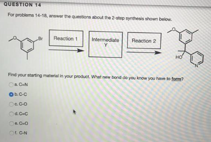 Solved QUESTION 14 For problems 14-18, answer the questions | Chegg.com