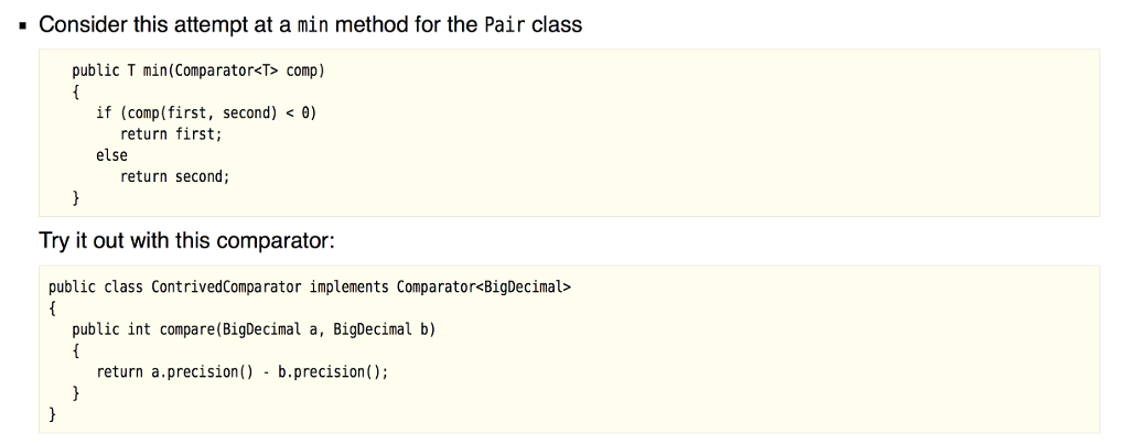 Solved We start with this Pair class. import | Chegg.com