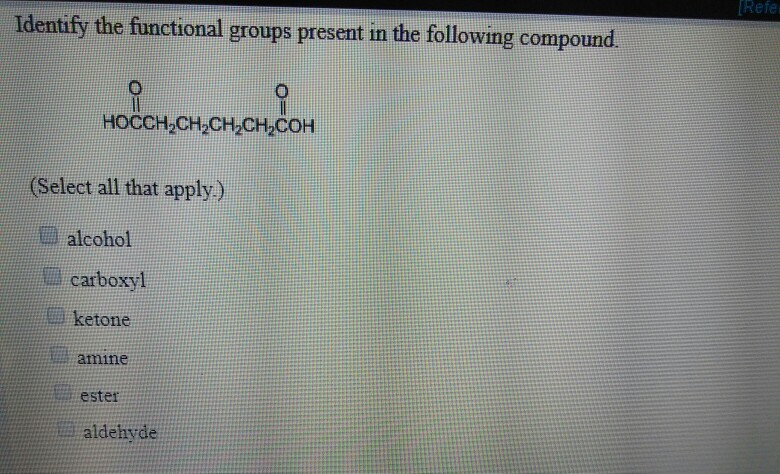 Solved References) Choose condensed structural formulas for | Chegg.com