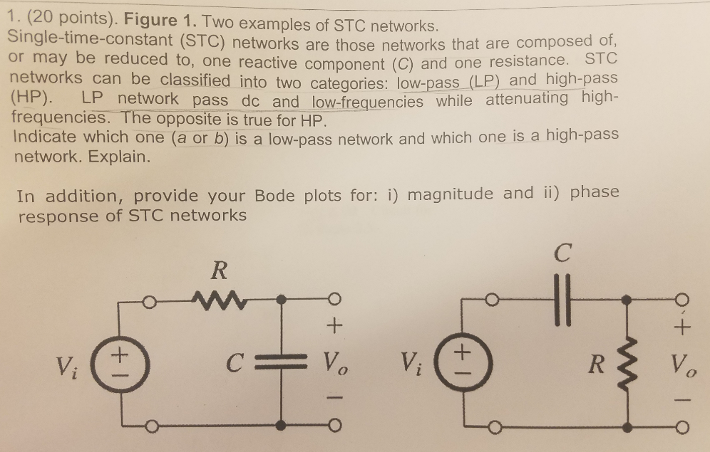 Solved 1. (20 points). Figure 1. Two examples of STC | Chegg.com