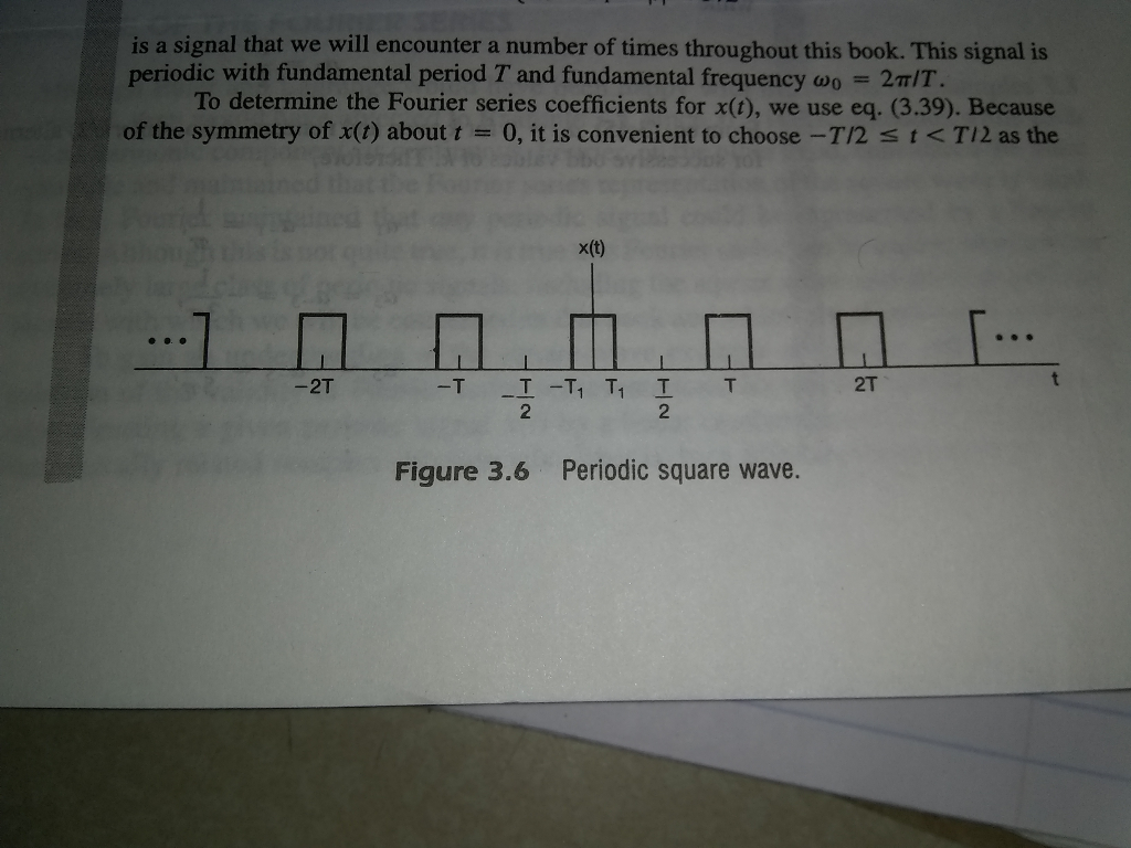 Solved Consider the signal x(t) given in Figure 3.6. Set 7-1 | Chegg.com